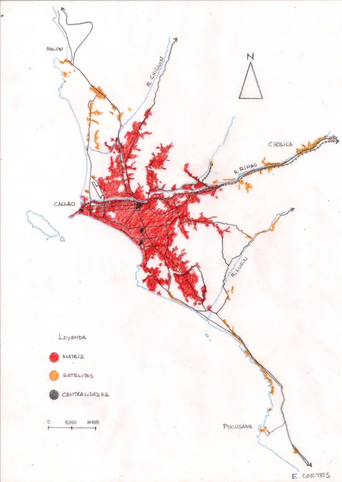 Composicion Urbana: Crecimiento del Organismo Limeño