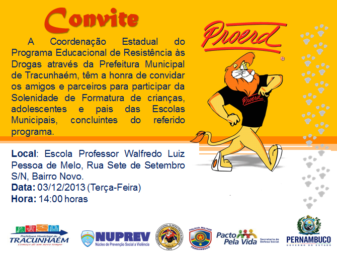 Convites de Formatura