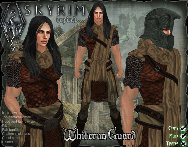 Demons & Angels Skyrim - Whiterun Armor ~ Piper Shan Designs