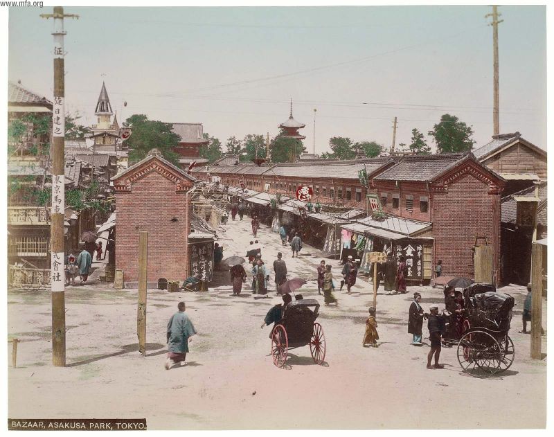 25 Amazing Color Photos of Tokyo in the Late 19th Century ~ Vintage ...