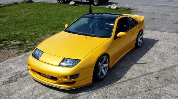 Yellow 1990 Nissan 300ZX Twin Turbo - Classic Auto Restorations