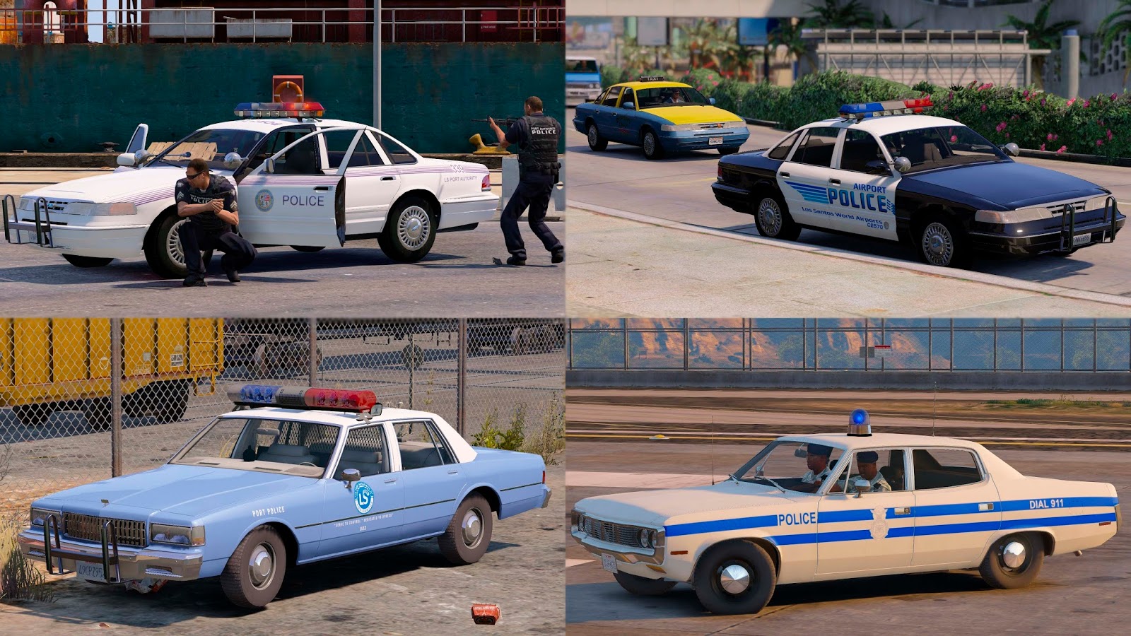 Blogger Lozano: Lore-Friendly Retro Emergency Vehicles Pack v. 1.2.0