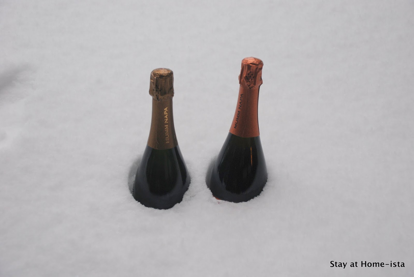Stay at Home-ista: Snow Fun- Chilling Champagne in the Snow