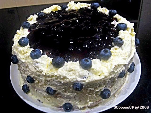 SOoooooUP: BLUEBERRY CAKE