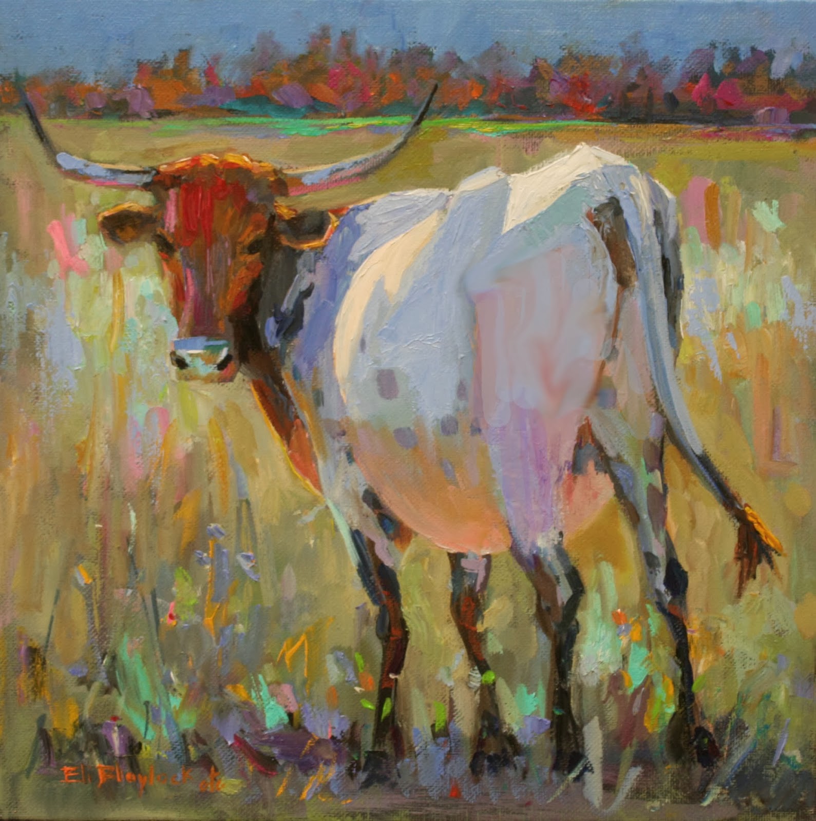 Daily Paintings By Elizabeth Blaylock, American Impressionist: BOVINE ...