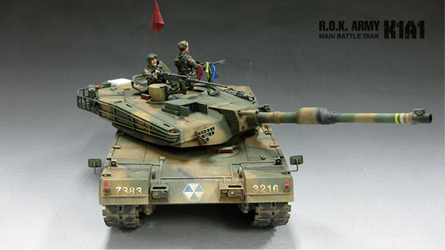 [ACADEMY] 1/35 R.O.K. ARMY MAIN BATTLE TANK K1A1 - dcompla