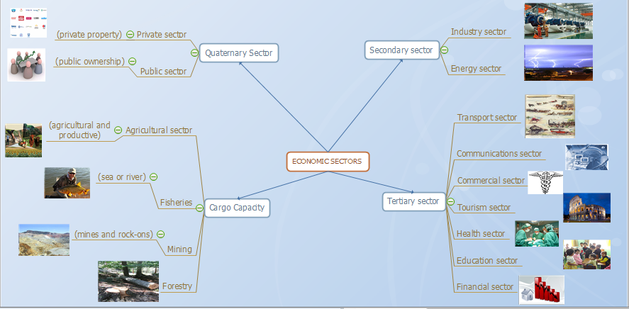 MIND MAP: ECONOMIC SECTORS