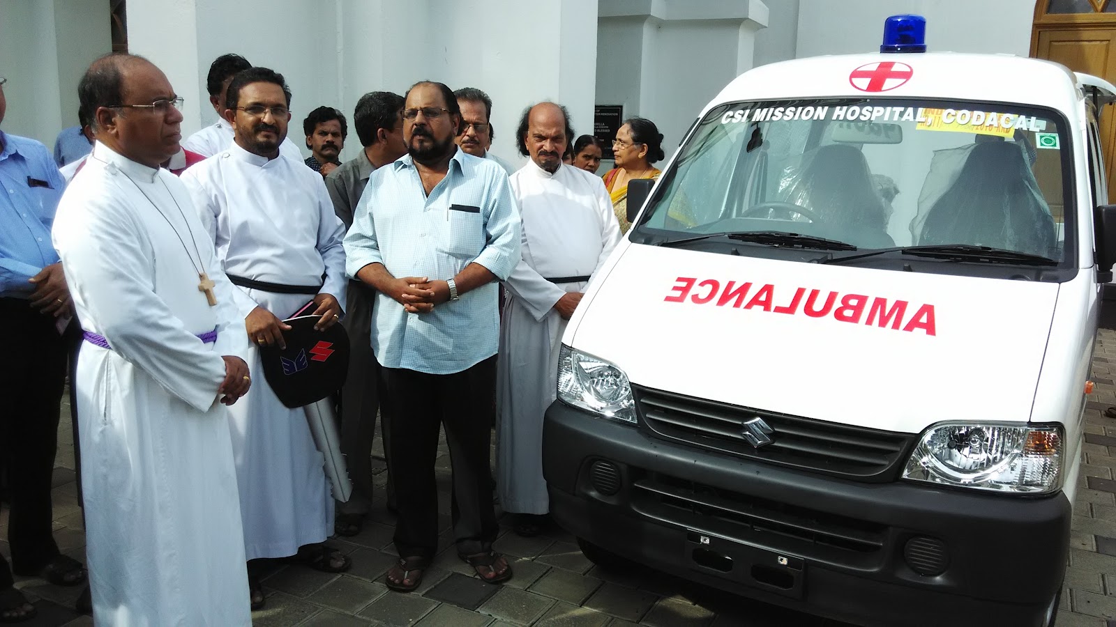 C.S.I. CATHEDRAL Kozhikode: Ambulance to CSI Codacal Mission Hospital ...