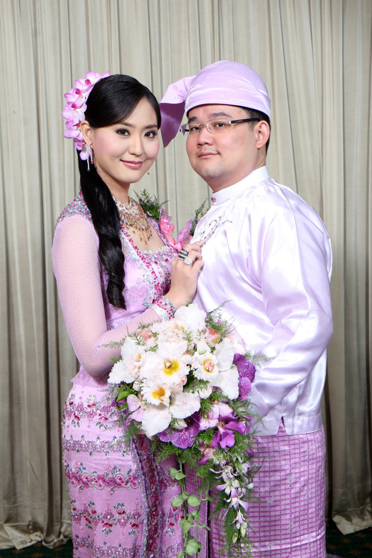 Miss ASEAN Ei Yupar Win and Ye Htut's Wedding Photos | Myanmar Celebrity Couple Photos!
