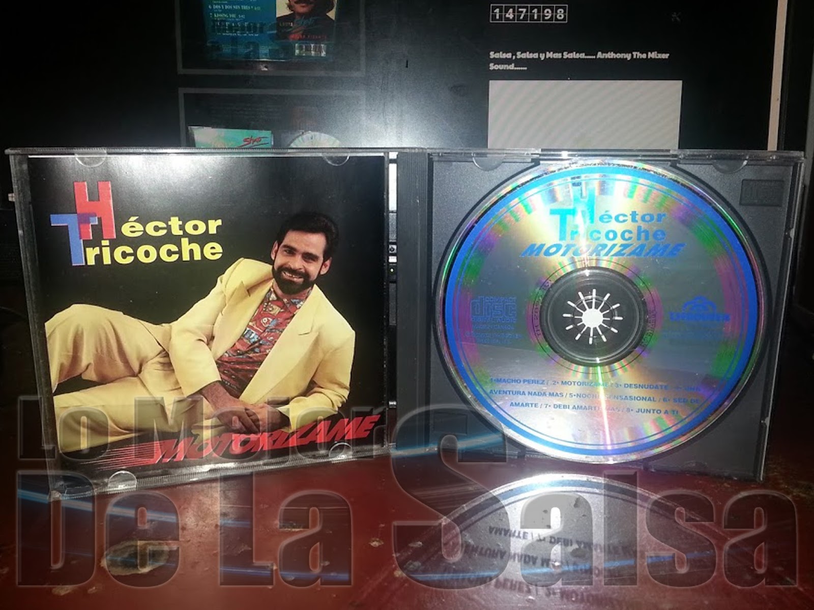 Lo Mejor de La salsa: Hector Tricoche -Motorizame - 1991