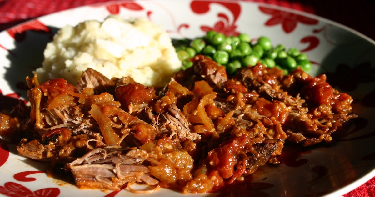 My Retro Kitchen Beef Roast With Tomato Ragout Slow Cooker