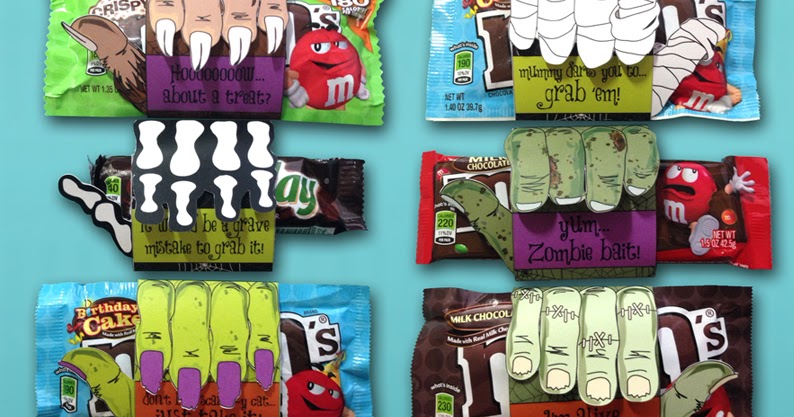SimplyEverydayMe: Monster Hands Candy Wraps...