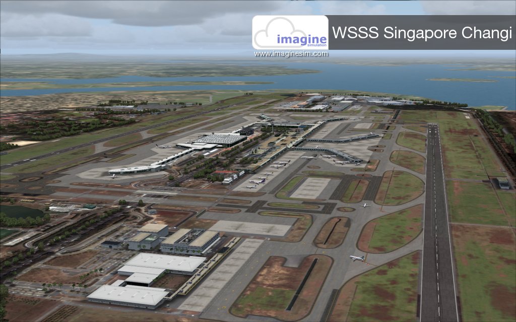 VoandoFS: ImagineSim Singapore Changi Airport FS9 FSX
