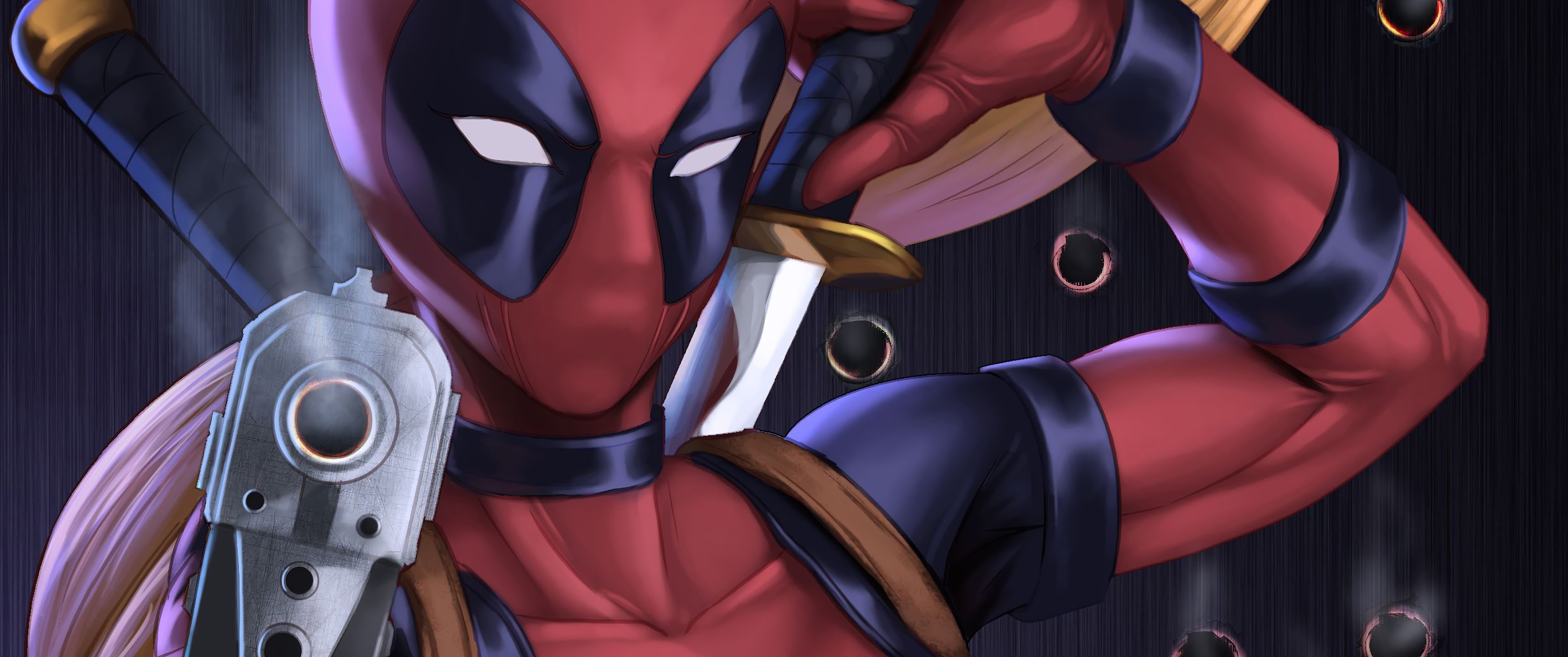 Lady Deadpool, 4K, #120 Wallpaper PC Desktop