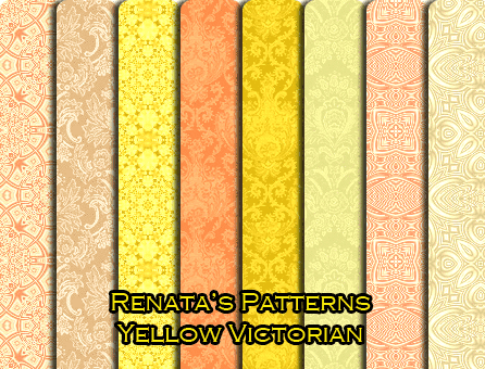 Yellow Victorian Patterns | Designs