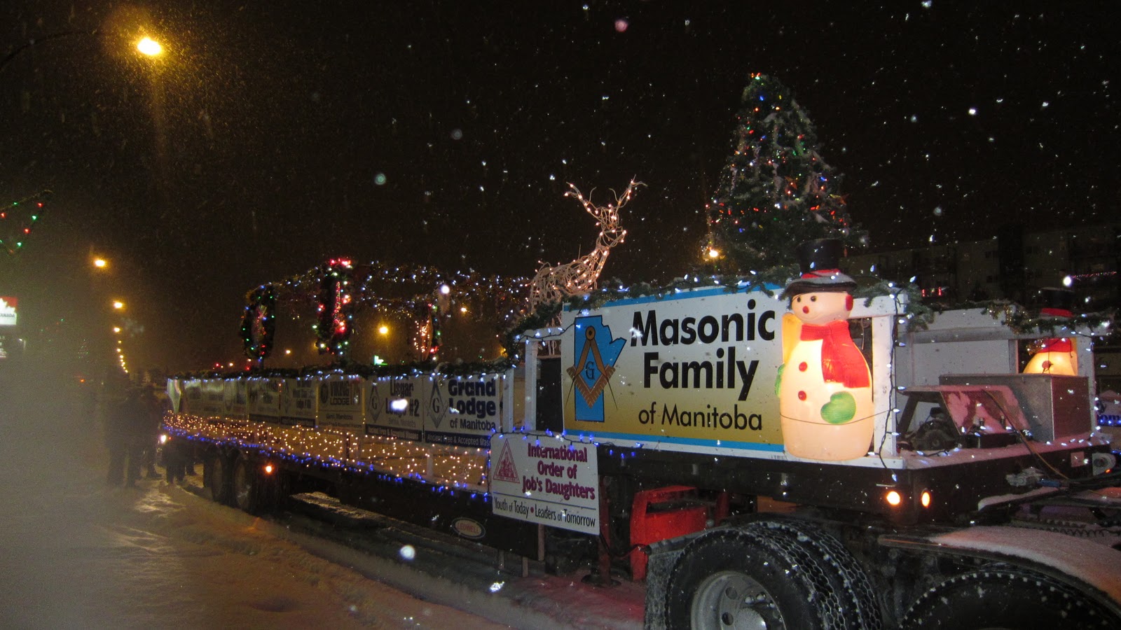 My Masonic Journey: Selkirk Parade of Lights, November 18, Friday
