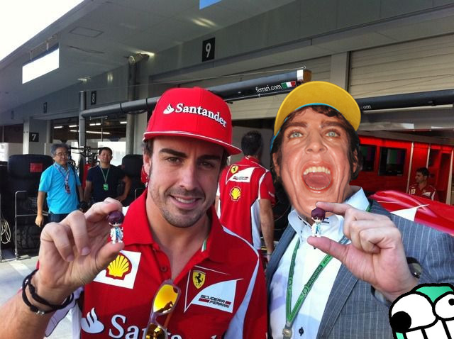 La mazmorra de Arthur: Retiran la estatua de cera de Fernando Alonso