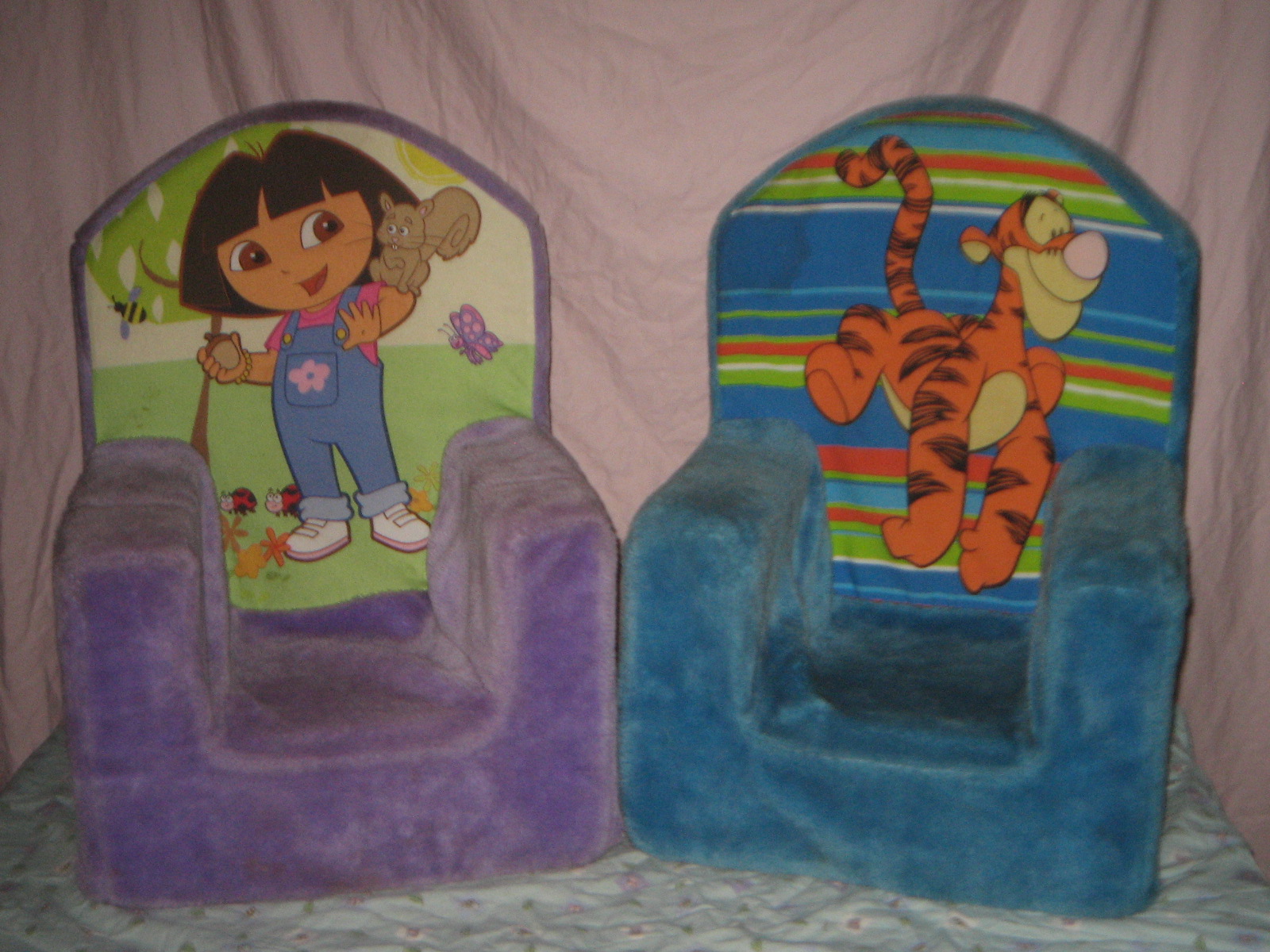 Brooksville Online Sale: Dora & Tigger Plush Chairs
