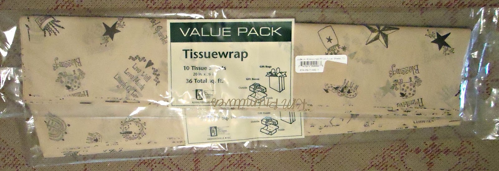 MY COLONIAL HOME: IN NEED OF DECORATIVE TISSUE PAPER?