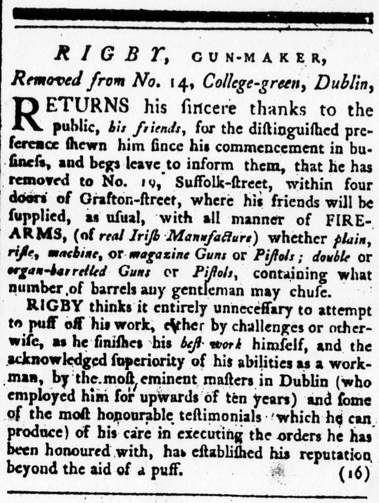 New Website: John Rigby. Gunmaker.