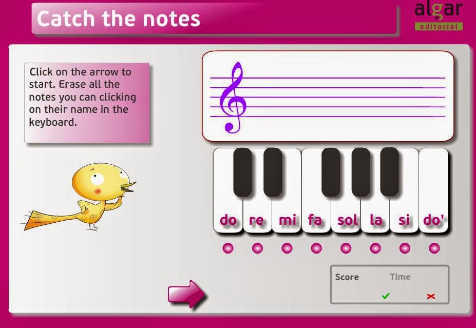 TheMusicRoom - Blog educativo de Música: We learn the notes/aprendemos ...