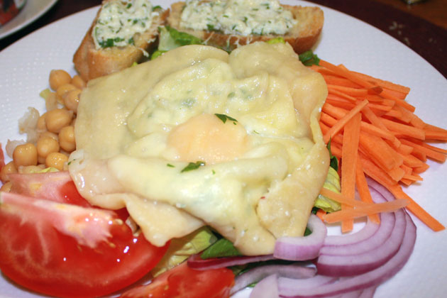 Recipe: Poached Egg Ravioli