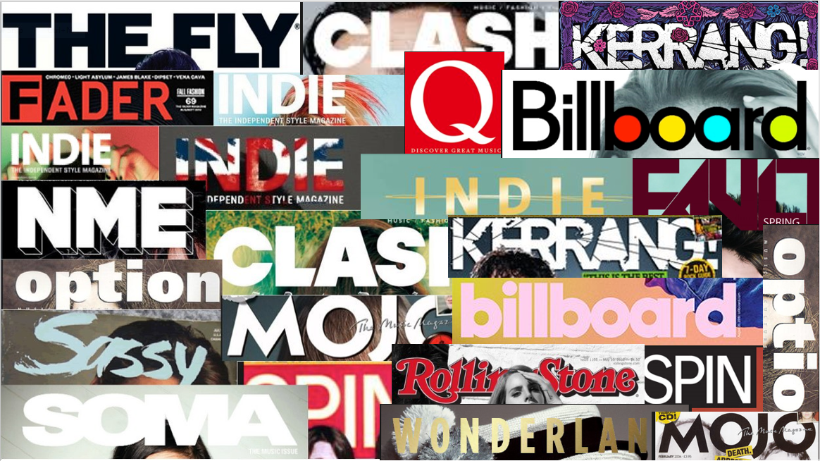 Unit 3:Create a media product : LO1:Masthead sample materials