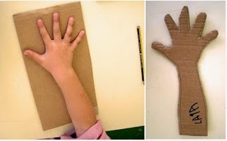 Fall Tree With Hand Cutouts | Munchkins and Mayhem