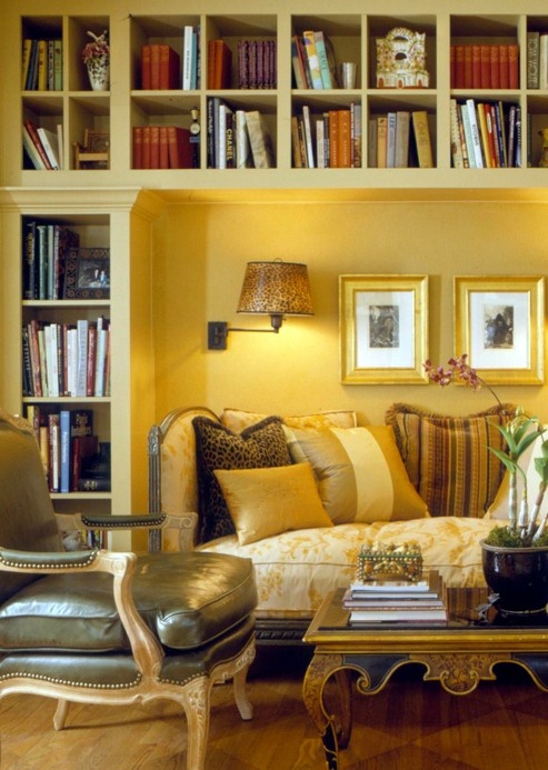 Eye For Design: Decorating Home Libraries