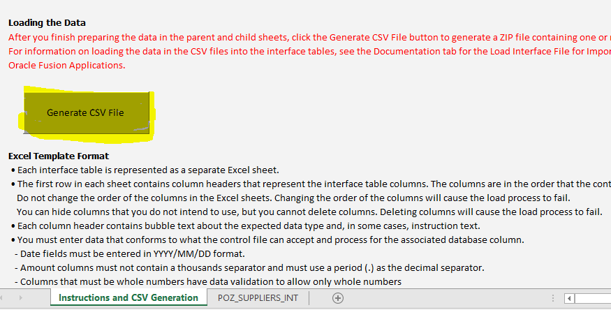 Oracle Application S Blog File Based Data Import For Oracle Procurement Cloud R12