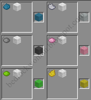 Todos los crafteos de Minecraft 1.10