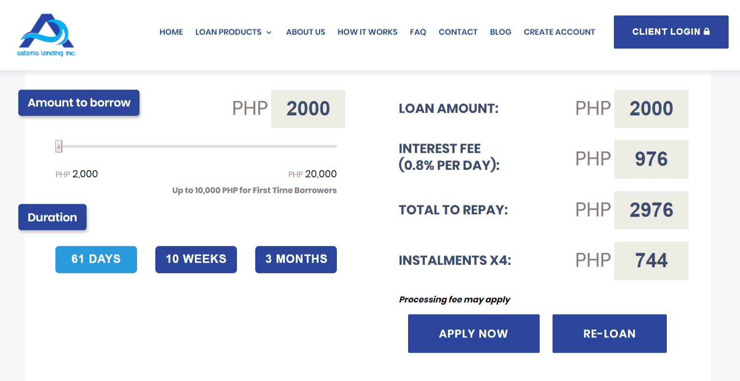 Asteria Salary Loan - How to Apply? - USAPANGPERA.PH