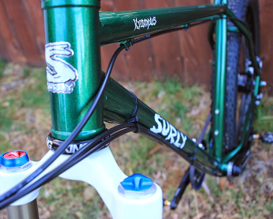 The Monkey Lab: Surly Krampus 29+ Mountain Bike with Suspension Fork ...