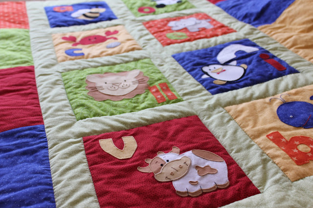 MI HOGAR DE PATCHWORK: COLCHA PARA BEBE DE PATCHWORK