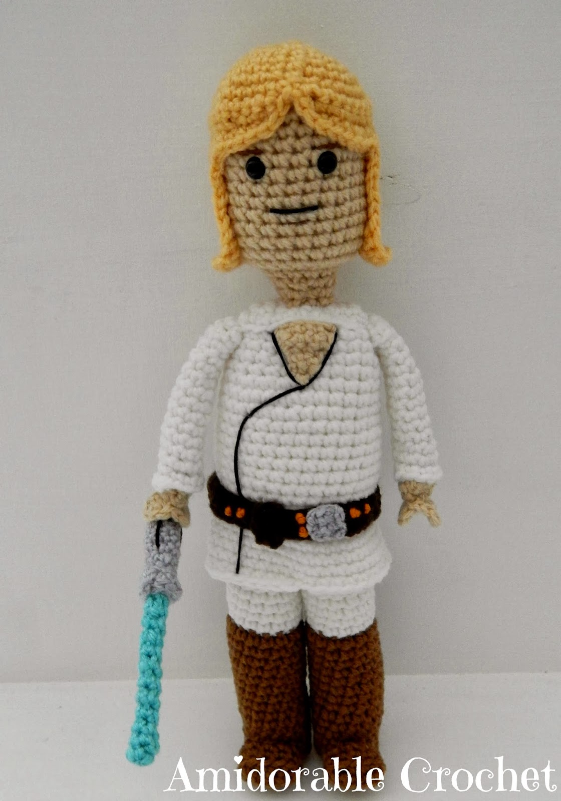 A[mi]dorable Crochet: Luke Skywalker Lego Man Pattern