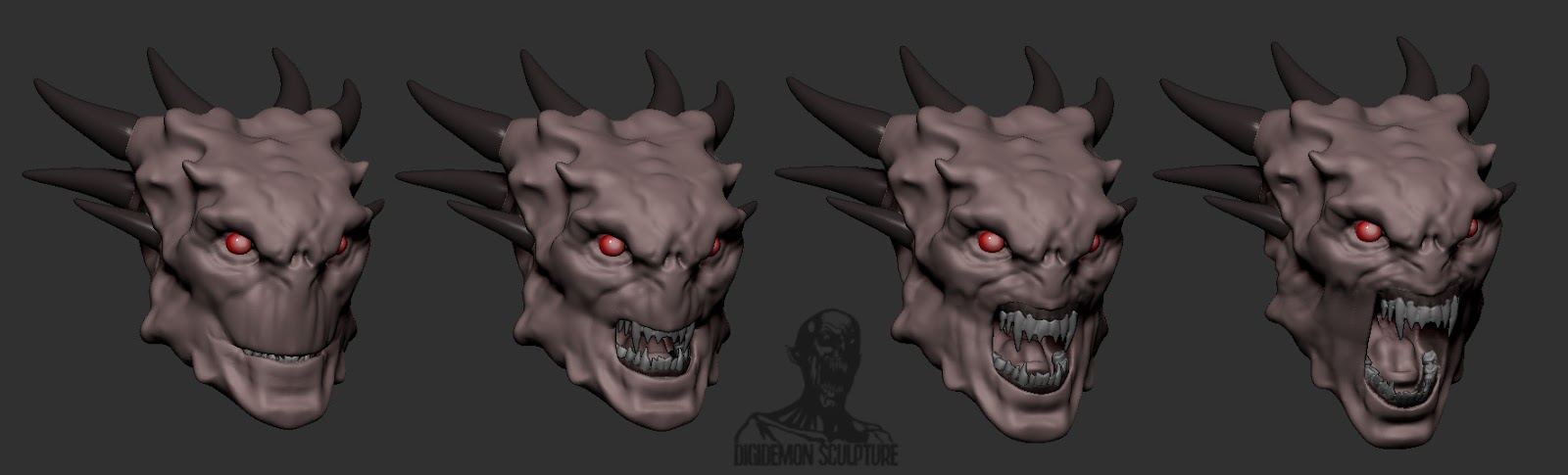 Digidemon Sculpture
