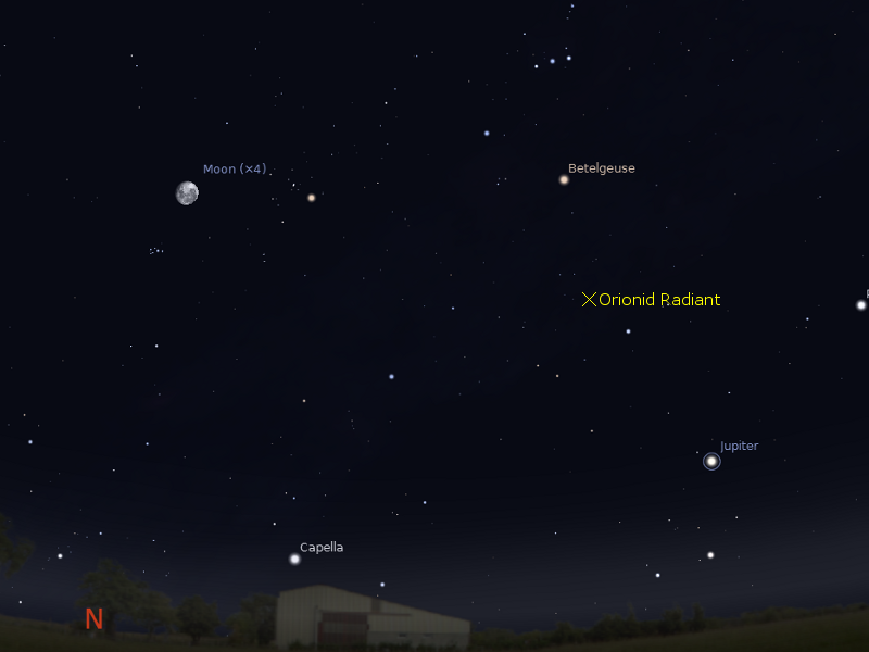 Astroblog: Orionid Meteor Shower 22 October 2013