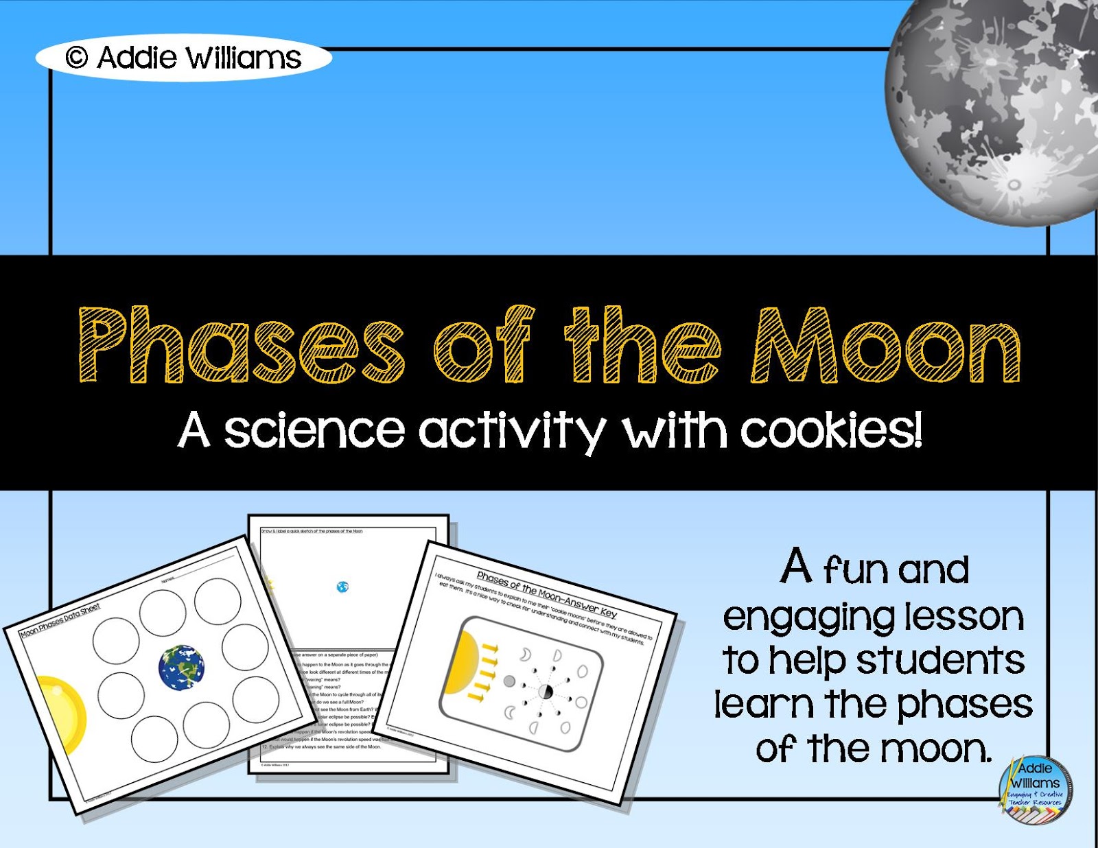 Phases of the Moon... With Cookies! - Addie Williams - Teacher Talk