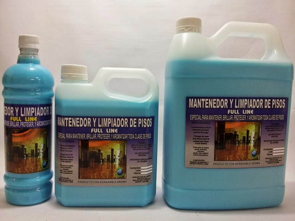 Cera autobrillante,selladores y shampoo, varsol, línea institucional