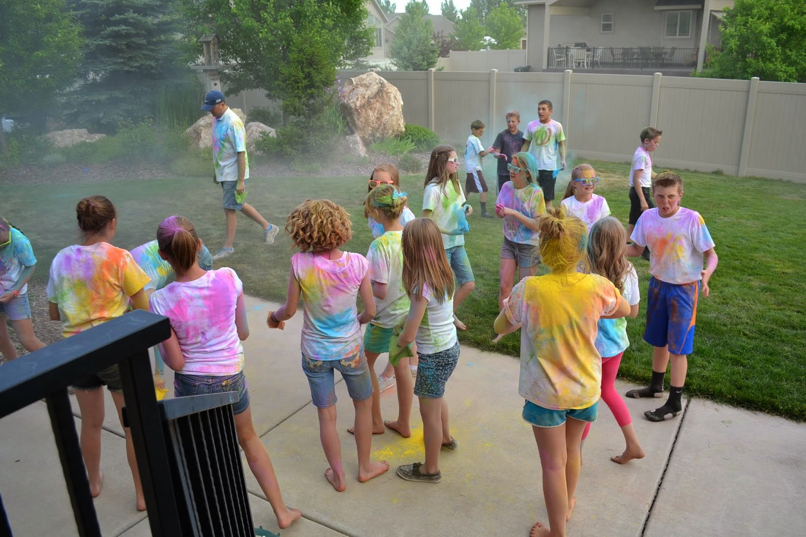 Hollyhocks & Honeybees: Colorful Birthday Party idea