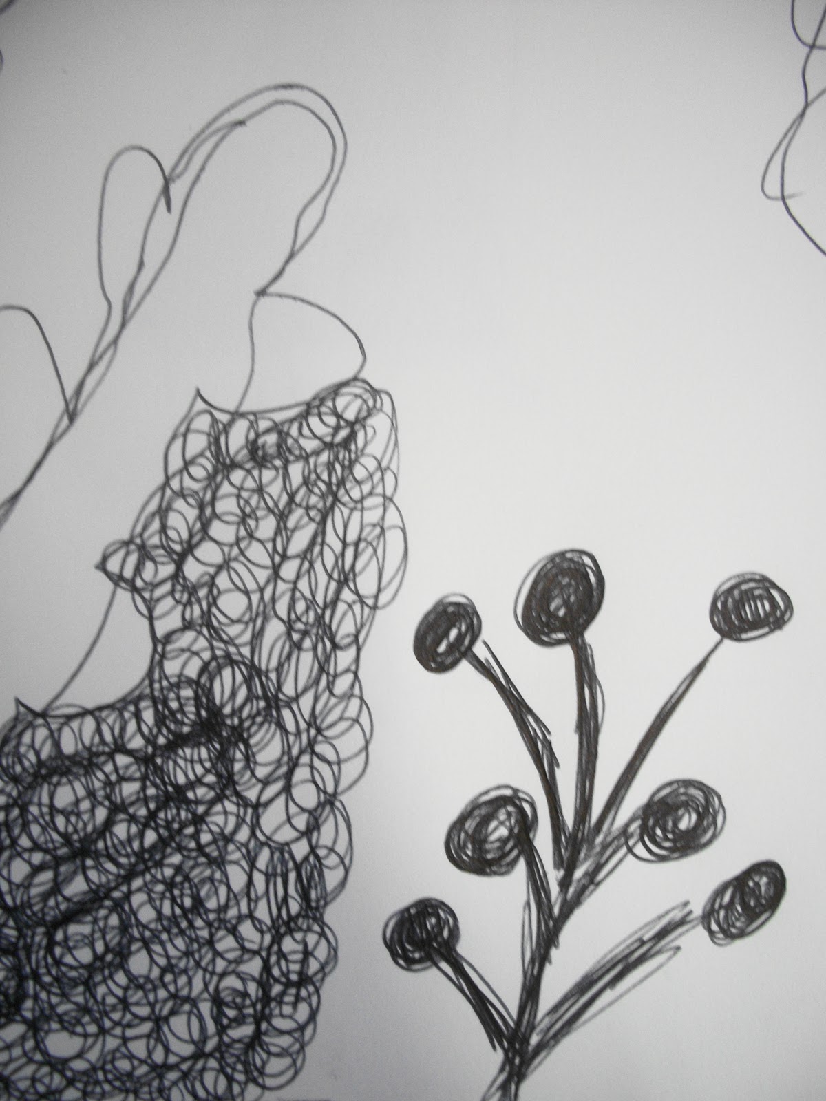 De La Salle Residency: Year 10 observational and continual line drawings.