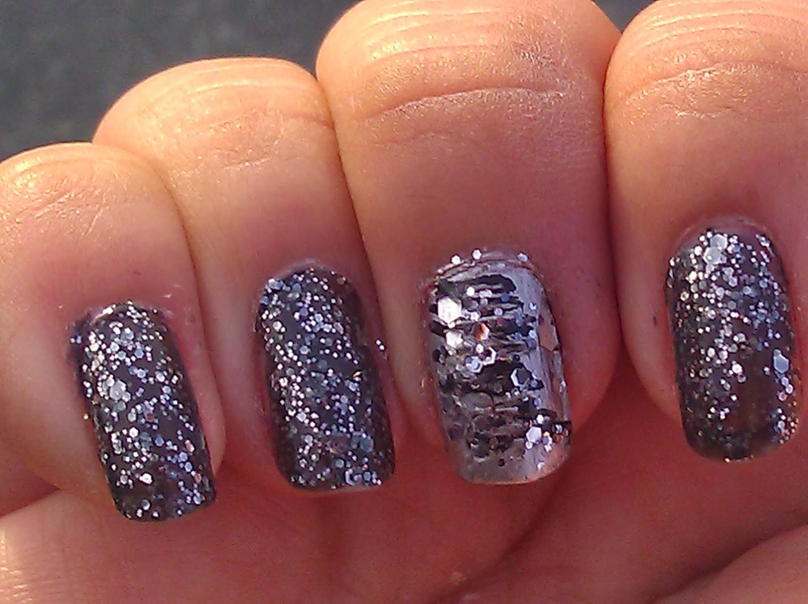 Impoverished by Polish: Nail Art 4 Life~ OPI Metallic 4 Life with ...