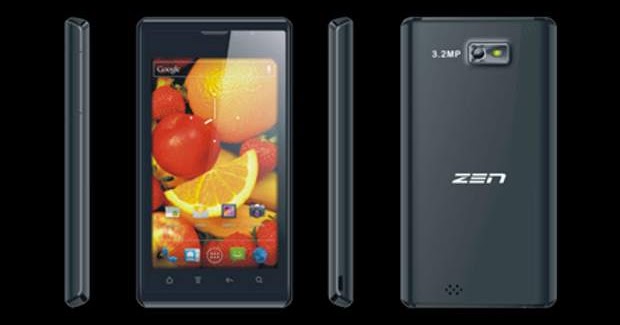 Technology World: Zen launches phone with 4.3 inch display for Rs 6,500