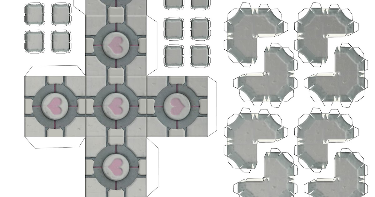 How to make a companion cube from portal