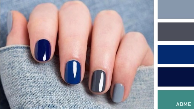 20 perfect color combinations for manicure : Your BLog Name|