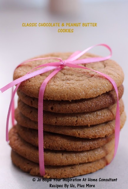 Recipes By Us, Plus More: CLASSIC CHOCOLATE & PEANUT BUTTER BISCUITS