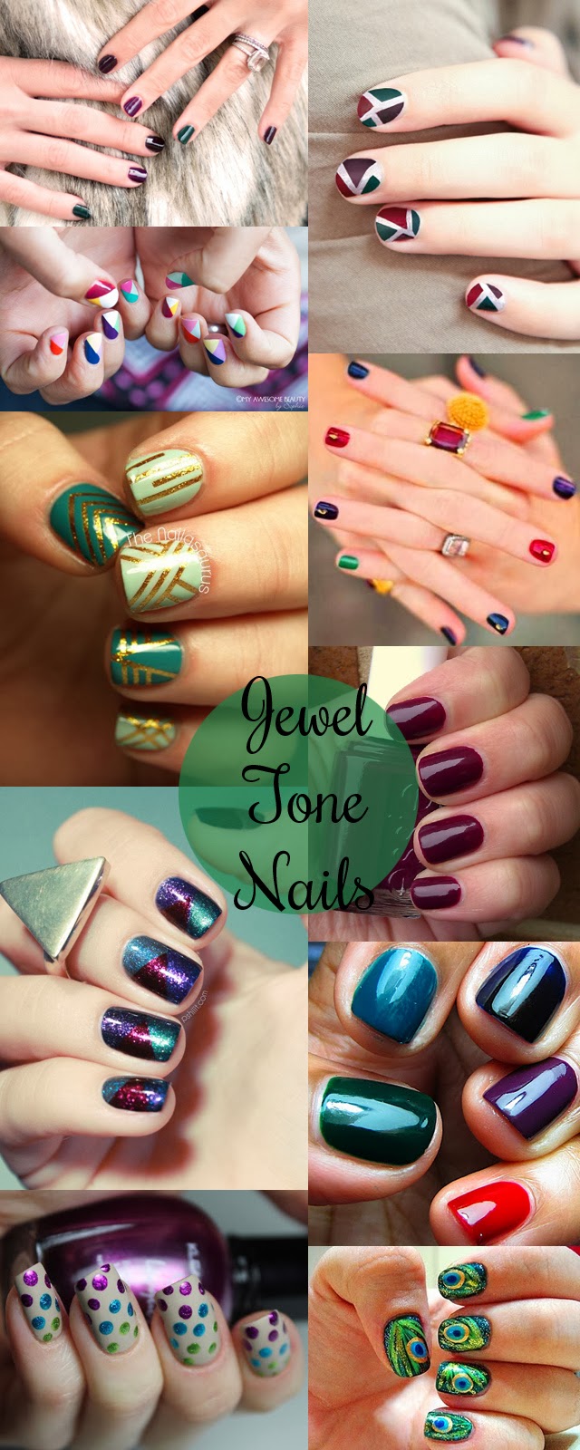 Sincerely, Sara | Style & Books: Inspiration: Jewel Tone Nails ...