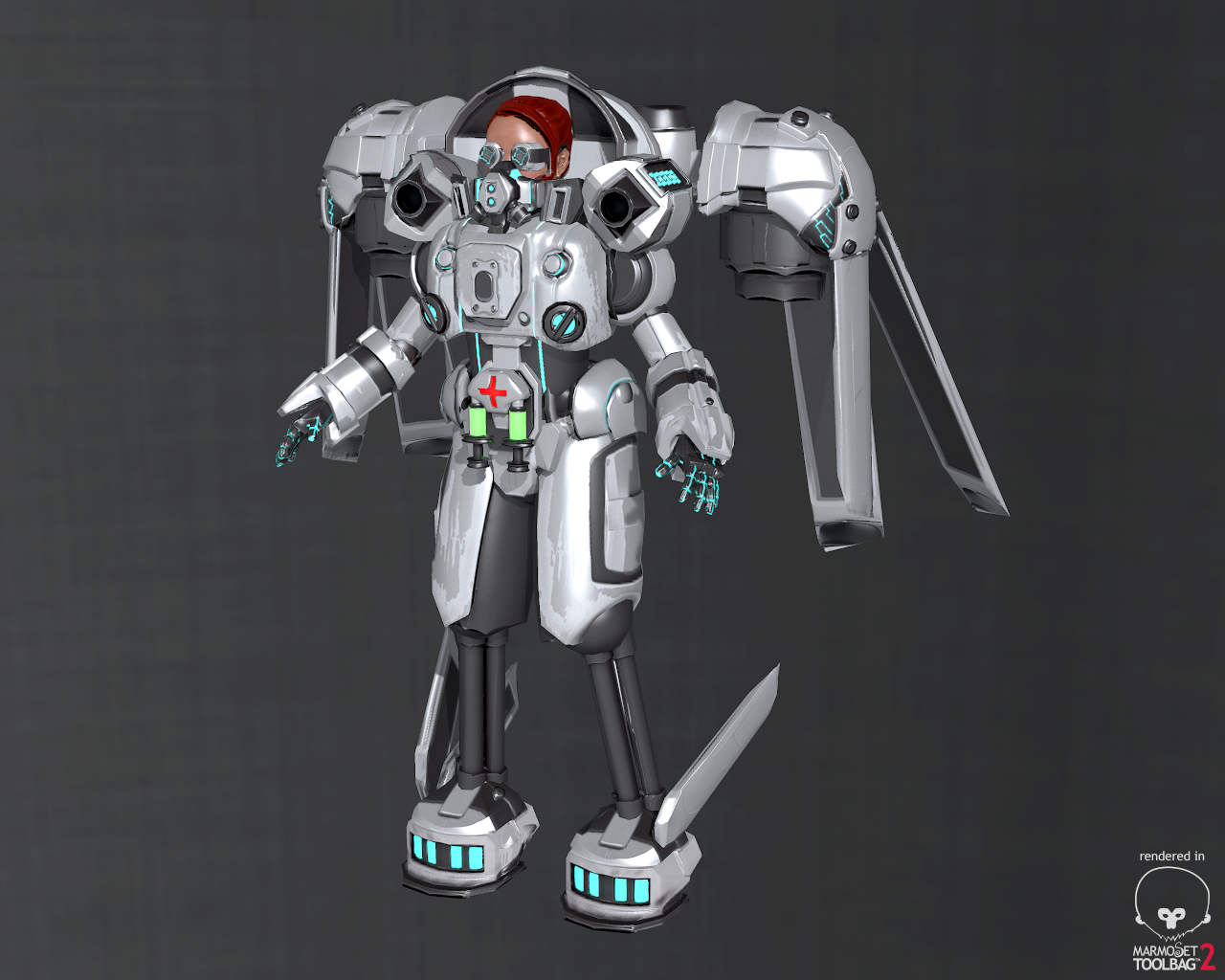 Art of Cynthia Wang: Reaper Medic - Character Summative Update