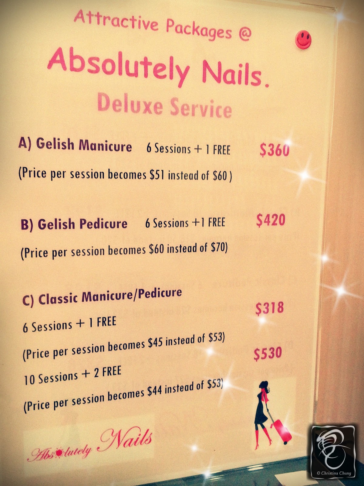 Manicure and Pedicure @ Absolutely Nails | Colour Huney