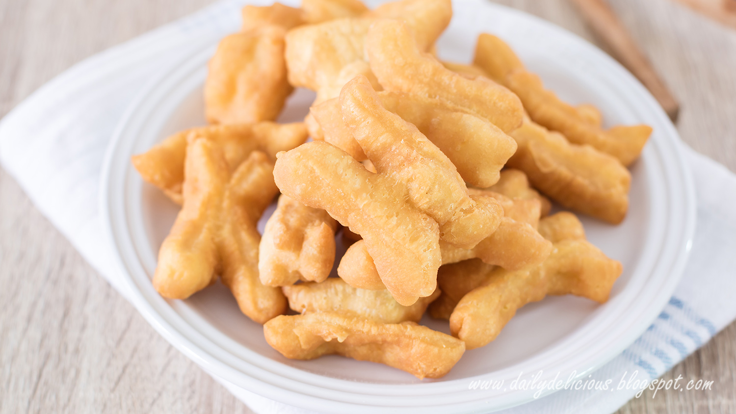 dailydelicious: Mini Youtiao (油条) No Yeast and very easy version